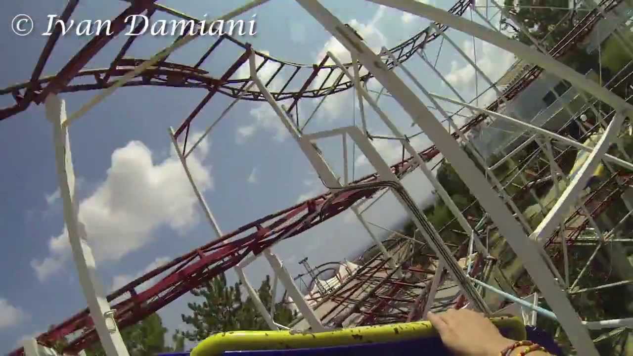 Fasanolandia 2013 - "Montagne Russe" Pinfari Coaster *OnBoard* Front ...