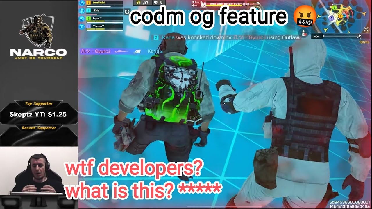 CoD Narco reacted to this potato feature 🤬🤯| CoD Narco rage on ...