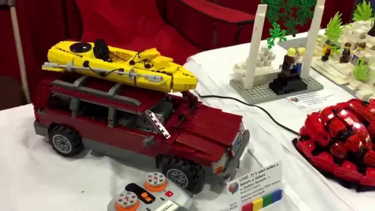 LEGO Subaru SUV MOC - YouTube