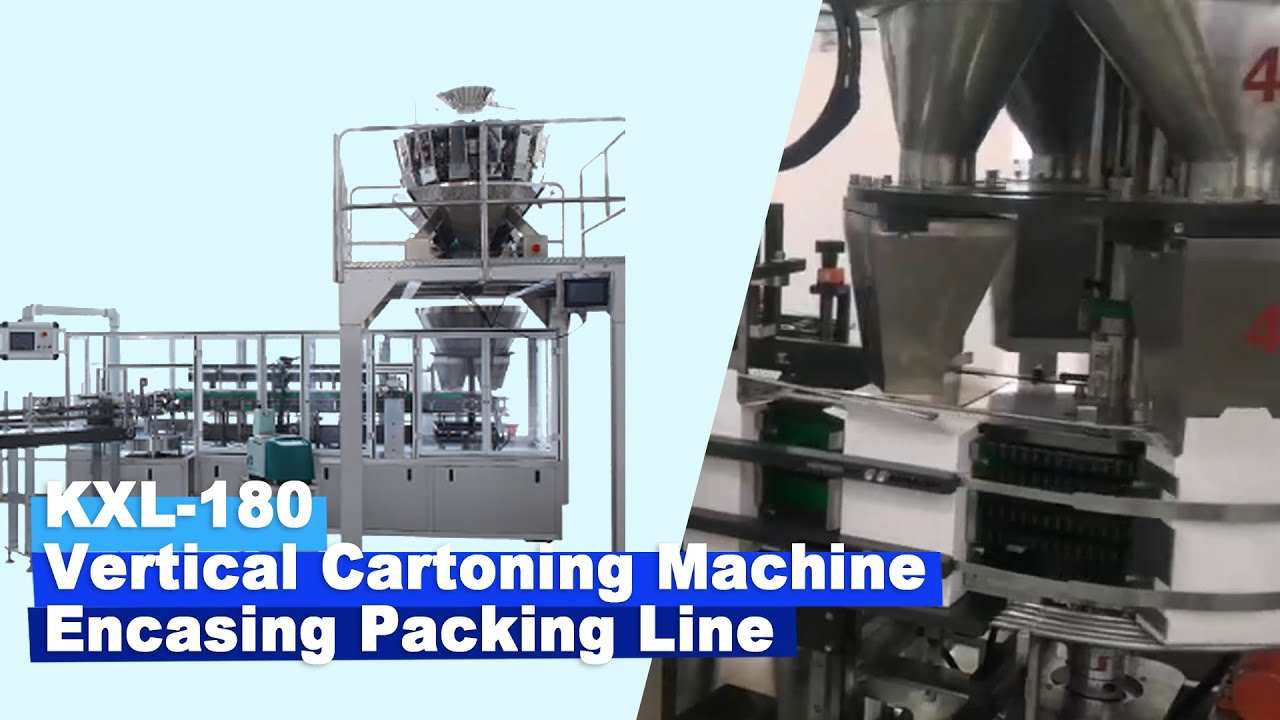 KXL-180 Powder Continuous Vertical Cartoning Machine Encasing Machine ...