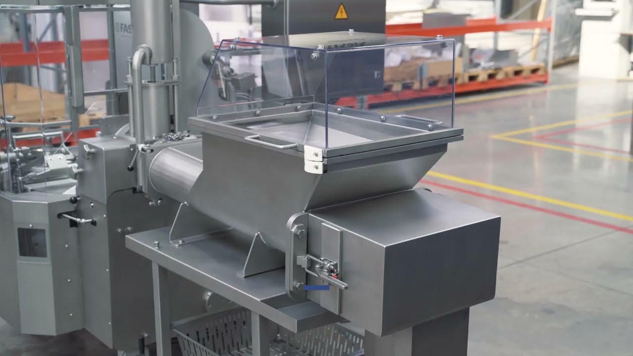 ARM 500g long brick - Butter Filling and Wrapping Machine FASA AB - YouTube