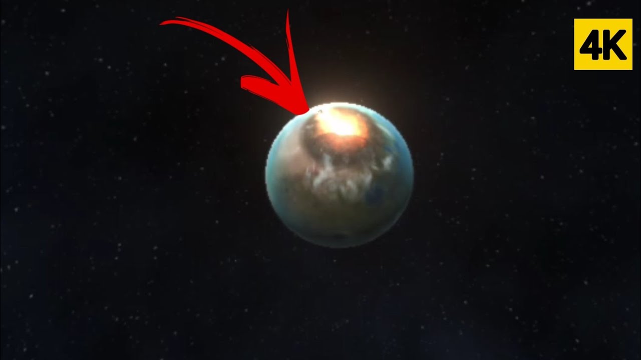 Simulator of the fall of the largest meteor, witness the disappearance ...