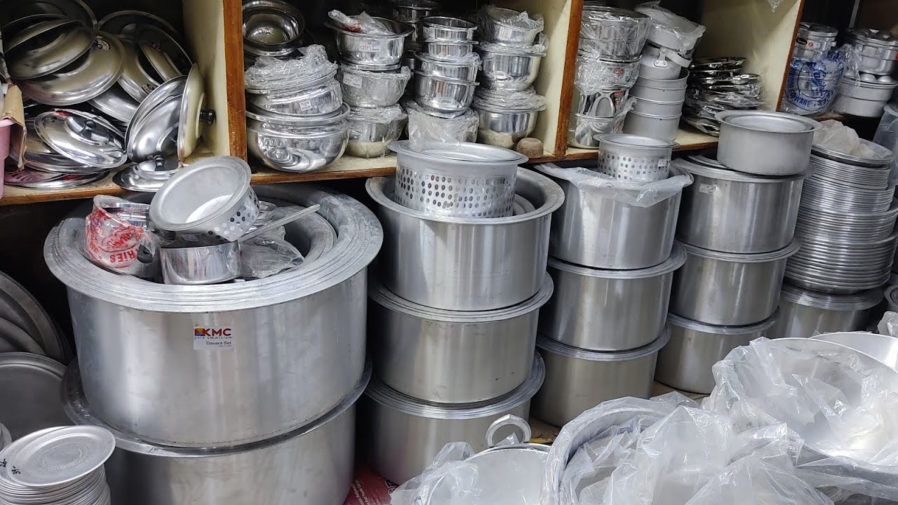 Mylapore Thangavel Nadar Stores Biryani Pot ,Iron Cookwares,Idly ...