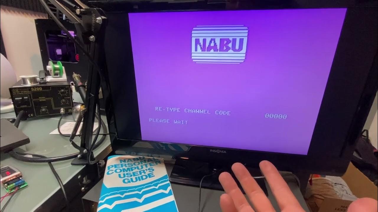 01 - NABU computer network adapter simulator - YouTube