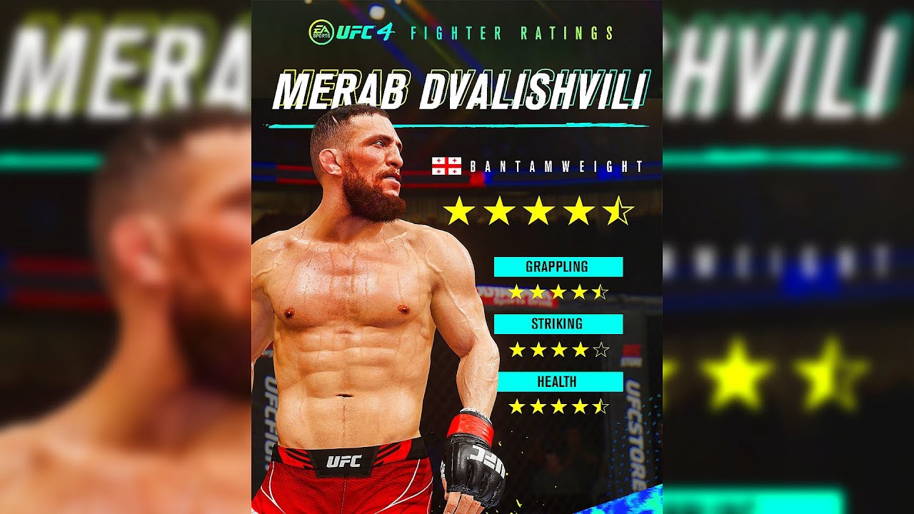 NEW Fighter! - Merab Dvalishvili Makes His Official EA UFC 4 Debut ...