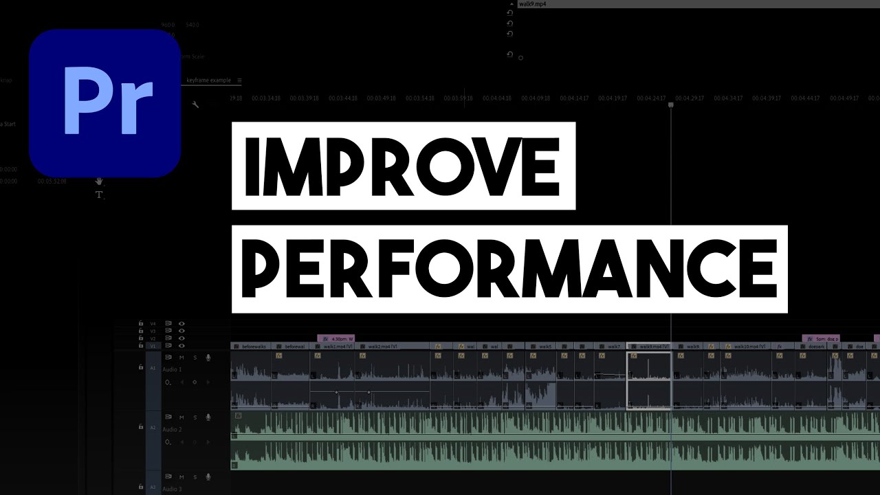 10 Tips For Improving Premiere Pro Performance For Free - YouTube