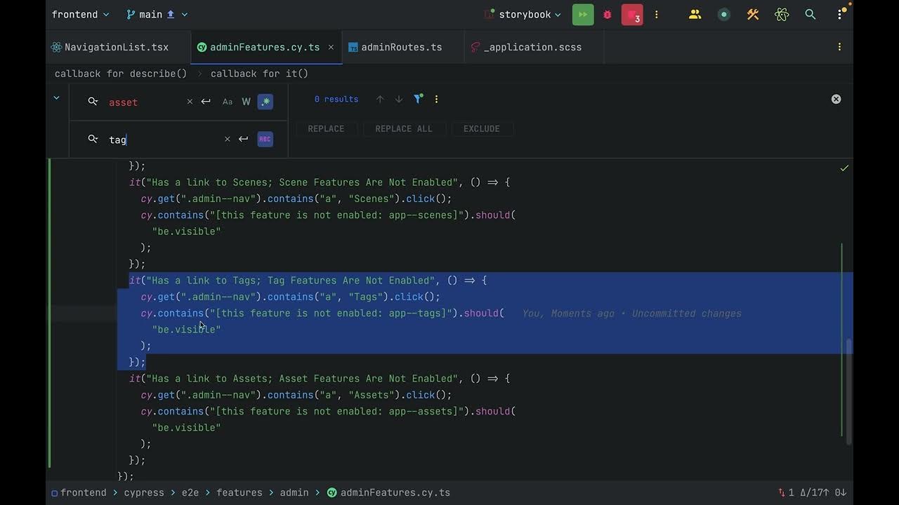 Devlog Cypress Session Adding Tests To The Other Entity Types Youtube