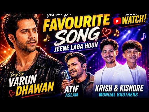 “Jeene Laga Hoon”- Varun Dhawan Favourite Song | Atif Aslam, Krish & Kishore, Mondal Brother's 