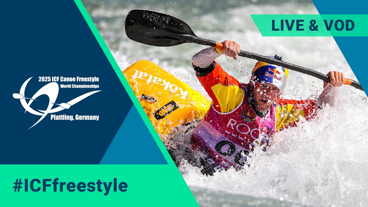 Masters, Kayak QF, Canoe SF / 2025 ICF Canoe-Kayak Freestyle World ...