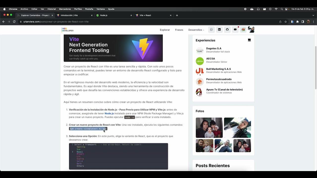 𝗗𝗲𝘀𝗰𝘂𝗯𝗿𝗲 𝗖𝗼𝗺𝗼 𝗶𝗻𝗶𝗰𝗶𝗮𝗿 𝘂𝗻 𝗽𝗿𝗼𝘆𝗲𝗰𝘁𝗼 𝗥𝗲𝗮𝗰𝘁 𝗰𝗼𝗻 𝗩𝗶𝘁𝗲 🚀 - YouTube