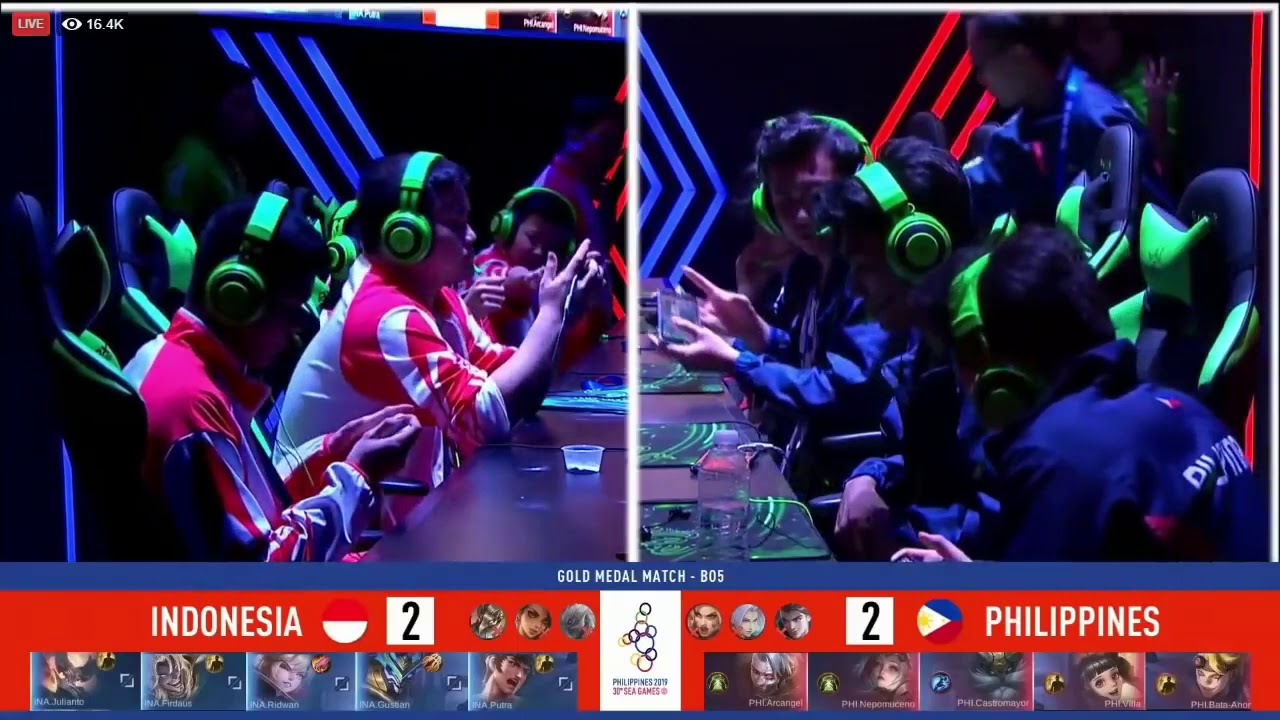 PHI vs IND Game 5 - SEA Games MLBB ESport - YouTube