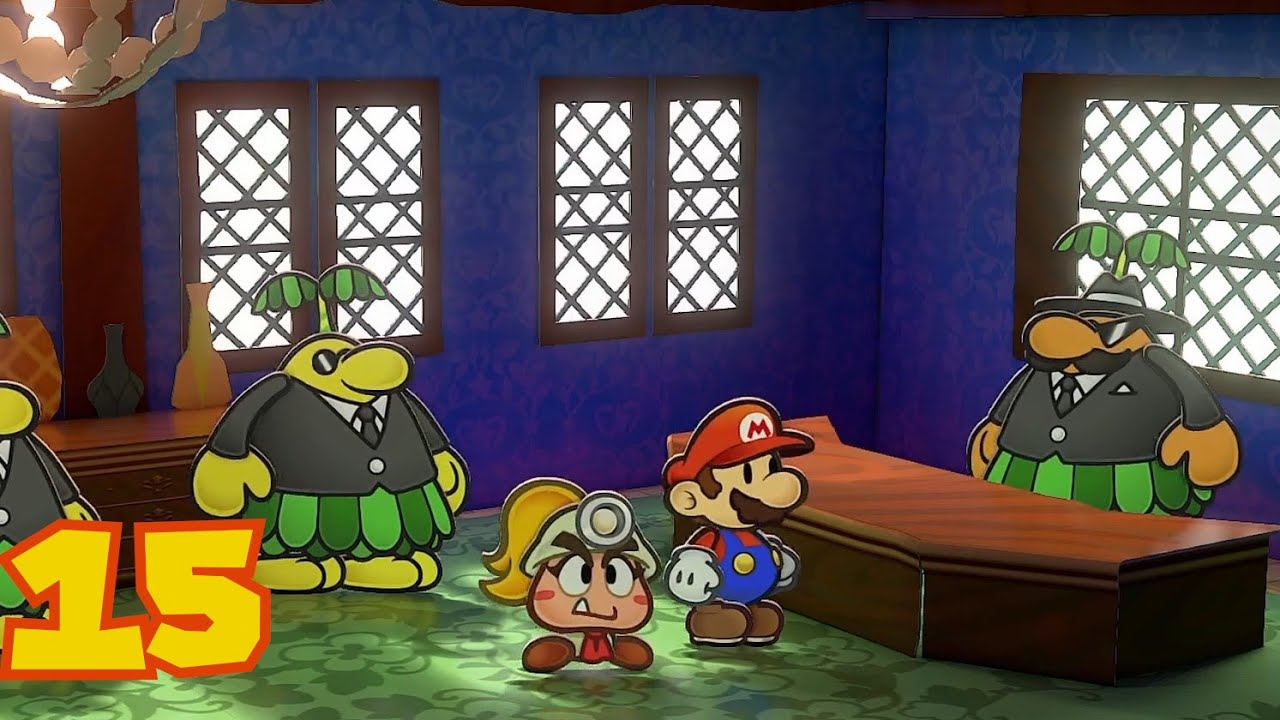 La Mafia Pianta - Paper Mario: La Porte Millénaire #15 - YouTube