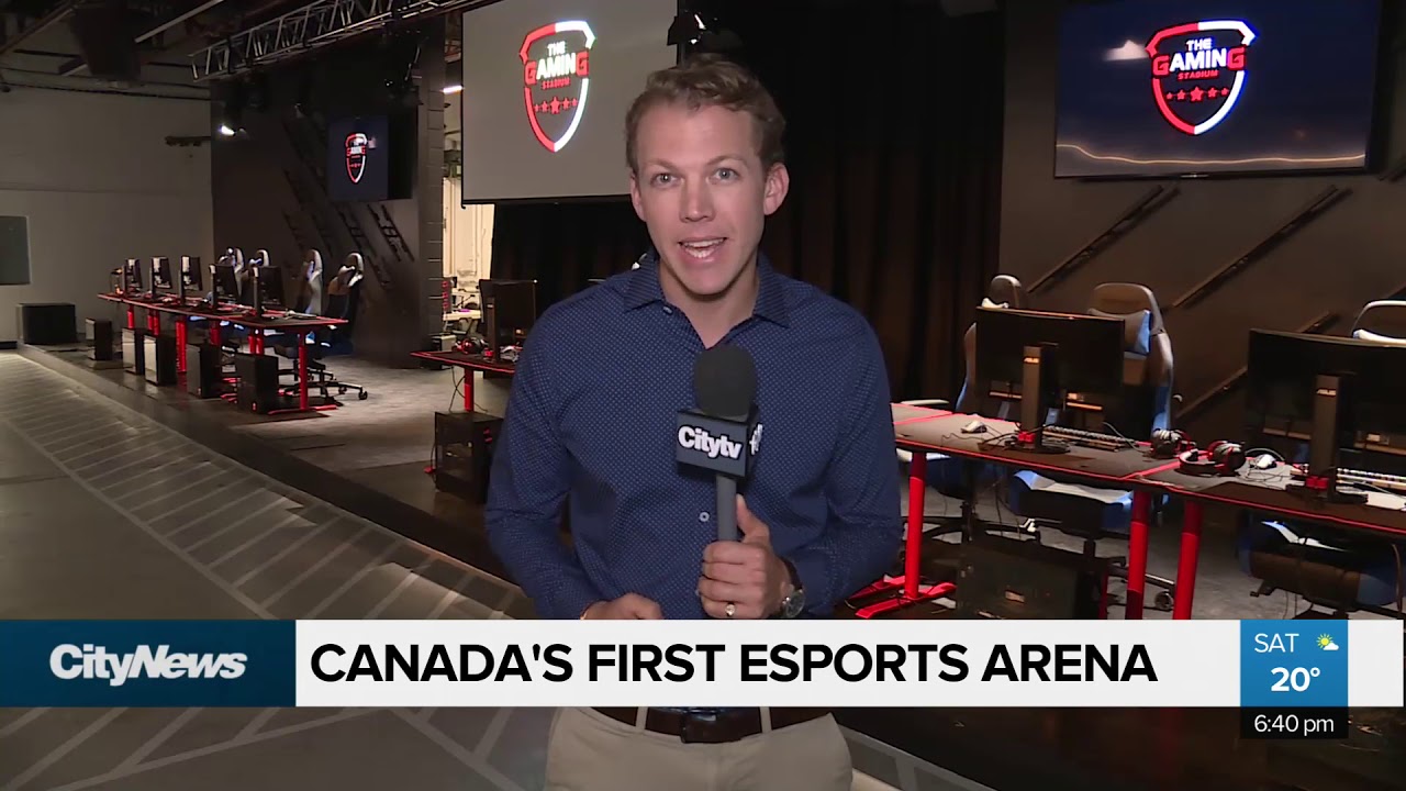 Canada's first esports arena - YouTube