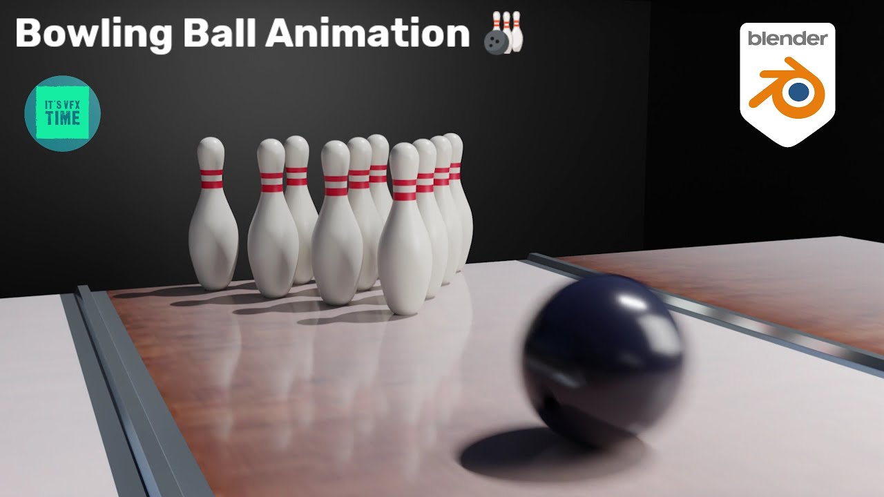 Bowling Ball Animation Blender 🎳 - YouTube