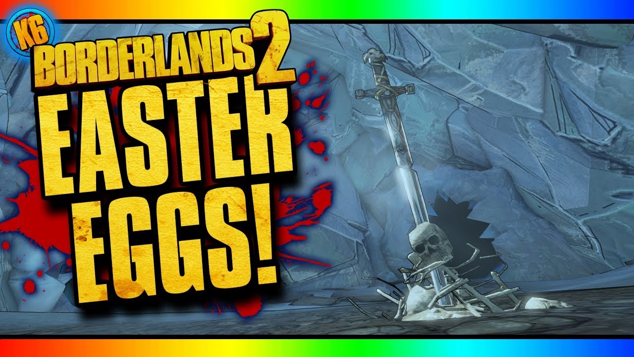 EASTER EGGS - Fight For Sanctuary DLC [Borderlands 2] - YouTube