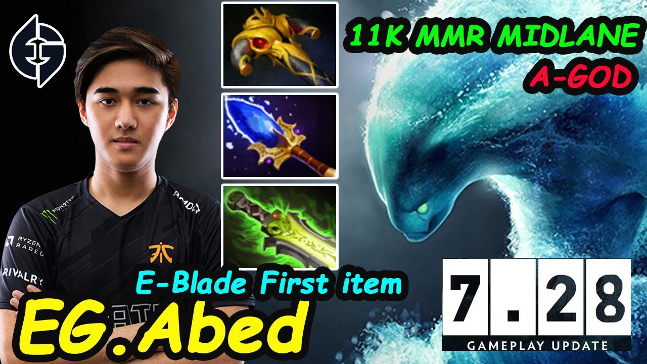 Abed - [Morphling] MIDLANE A-GOD 11K MMR Eblade First Item Dota 2 7.28 ...