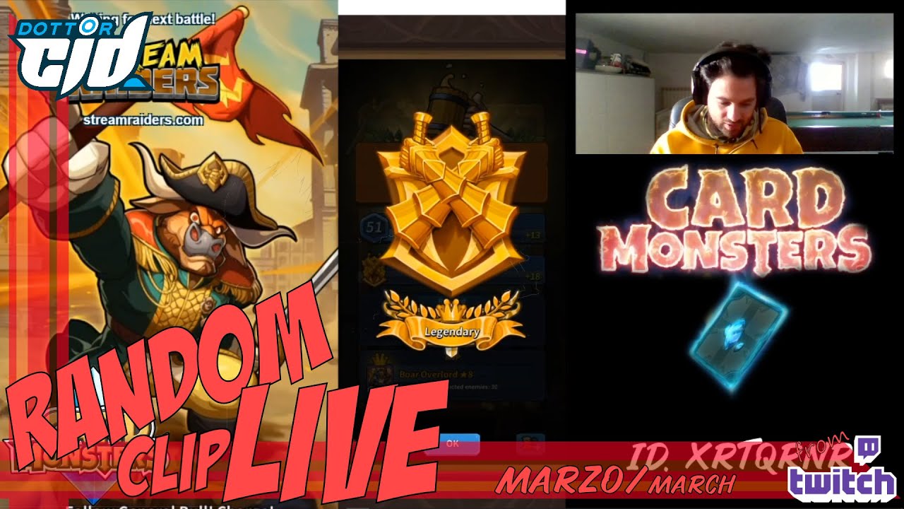 RANDOM CLIP LIVE del 2021 03 02 ( Card Monsters - Arena Legendary top ...