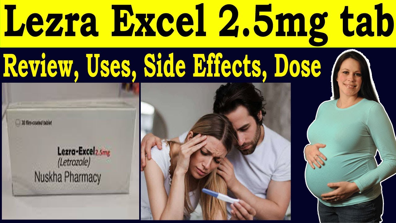 Review Lezra Excel 2.5 mg Tab for Pregnancy - Letrozole Tablets ip 2.5 ...