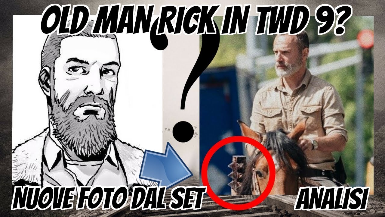 OLD MAN RICK IN TWD 9? - NUOVE FOTO DAL SET DI TWD 9 - YouTube