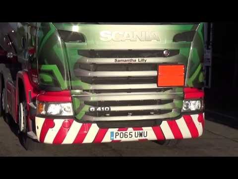 STOBART TANKER SAMANTHA LILLY AT TESCO QUEDGELEY PFS 110216