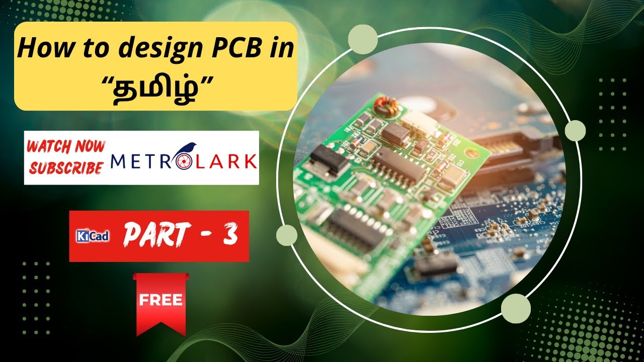 How to design PCB in Tamil PART - 3 #viral #pcb #pcbdesignintamil #howto #electronic # ...