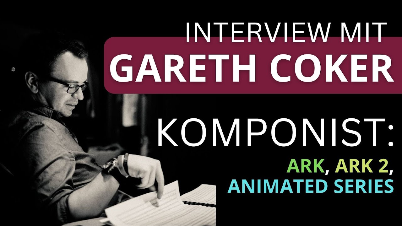 Gareth Coker Interview | ARK 2, Animationsserie, ARK 1 - YouTube