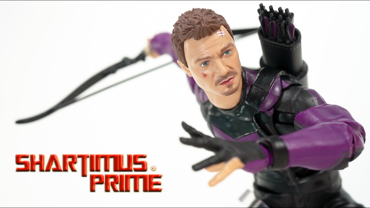 Marvel Legends Hawkeye Disney+ Infinity Ultron BAF Wave Hasbro Action ...