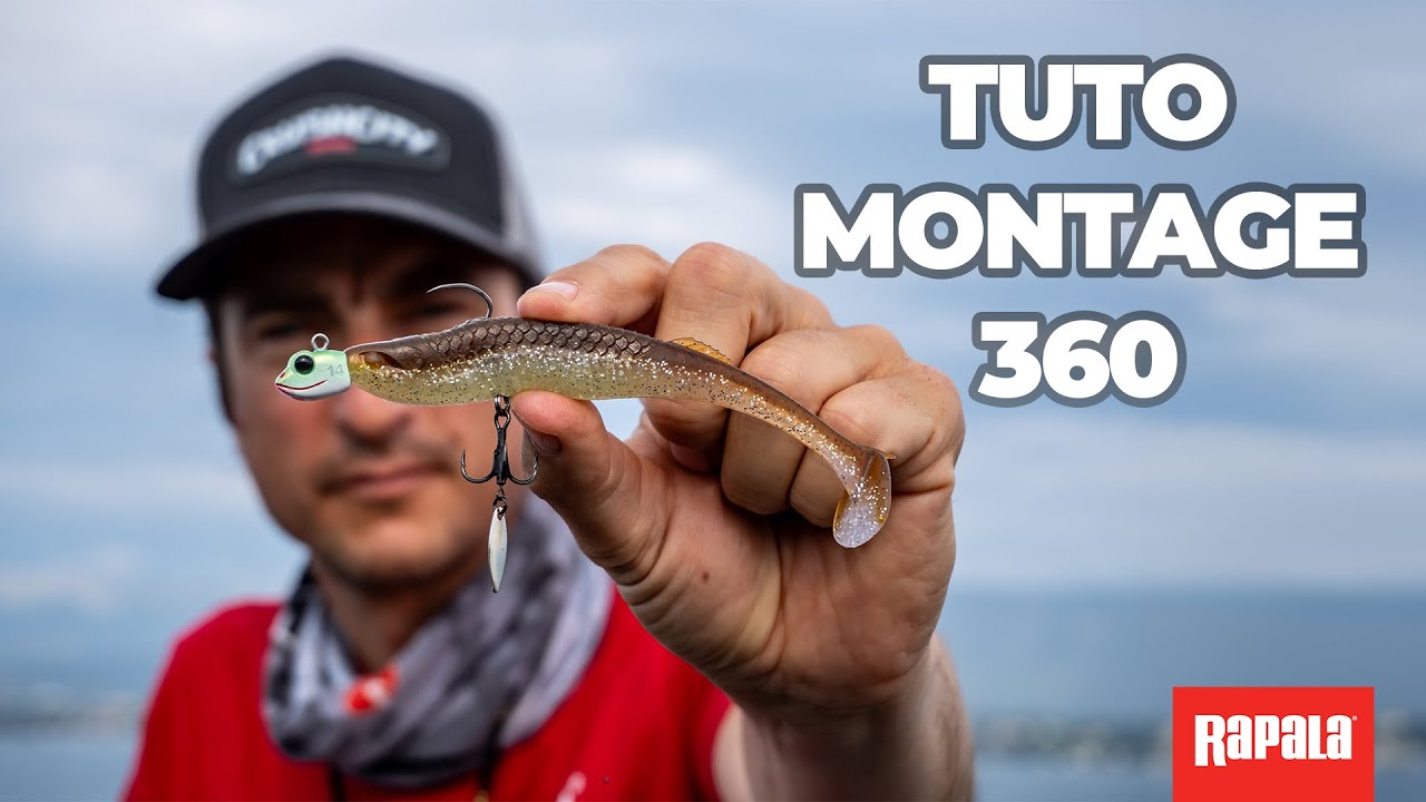 Comment monter un hameçon ventral sur un leurre souple ? Tuto montage ...