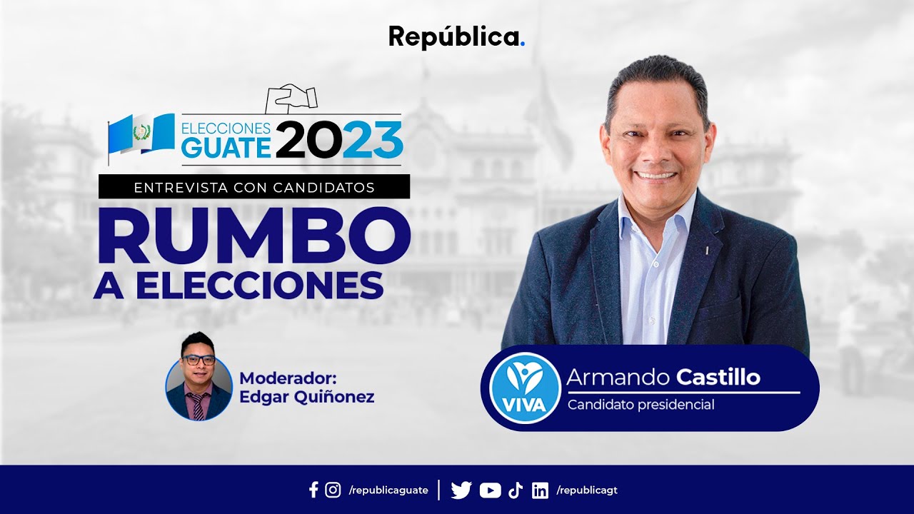 EN VIVO| Armando Castillo en entrevista habla de su vida personal y visión como candidato - YouTube