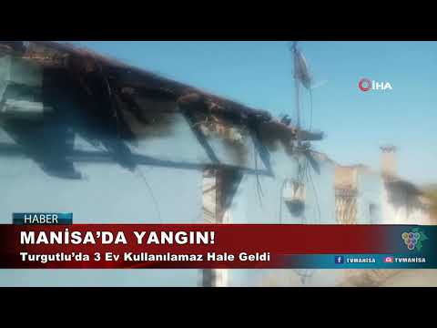 MANİSA’DA YANGIN!