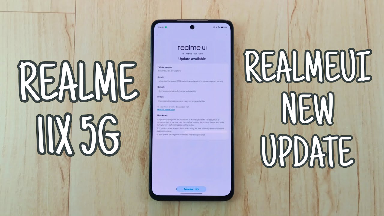 Realme 11X 5G Realme Ui New Software Update - YouTube
