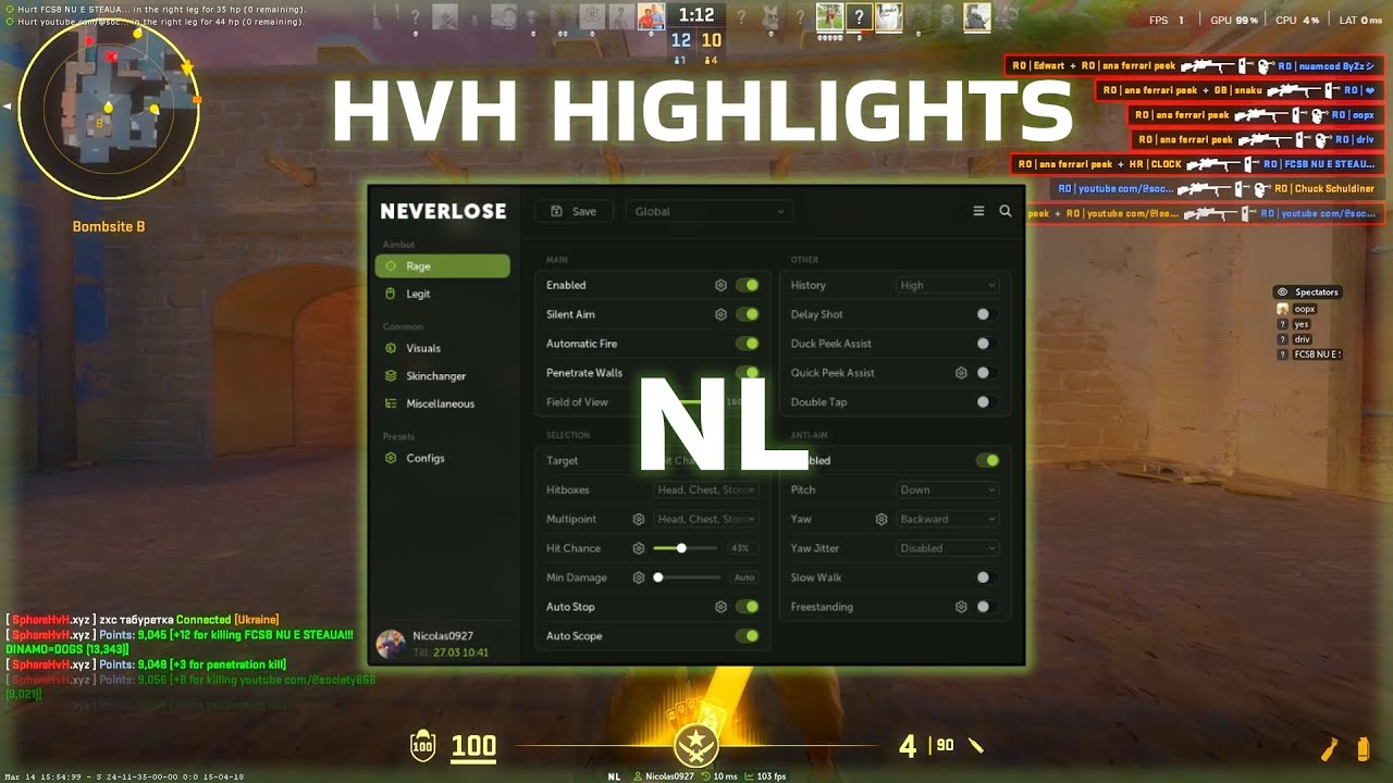 Neverlose UPDATE Makes You UNTOUCHABLE! (Is This the BEST HvH Cheat for ...