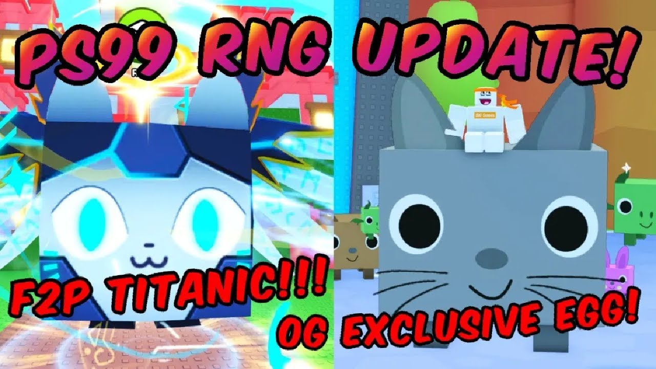 Ps99 Rng update Ps1 IS BACKK 🔴🔴 - YouTube