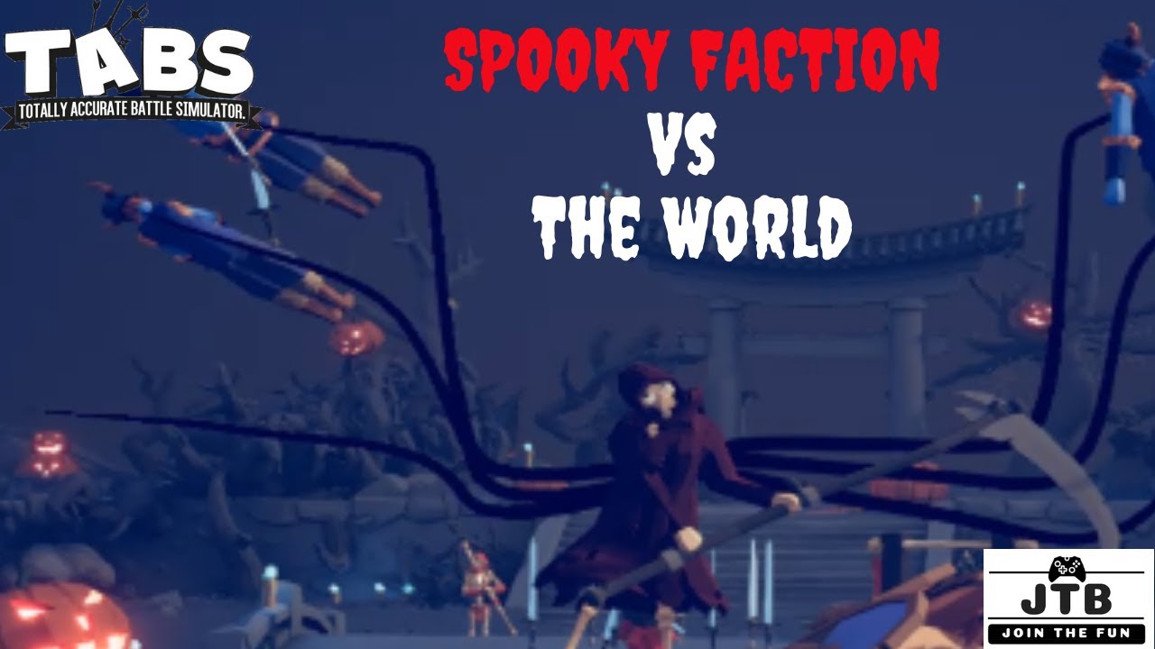 Tabs Spooky Faction Vs All Factions Halloween Update Totally Accurate