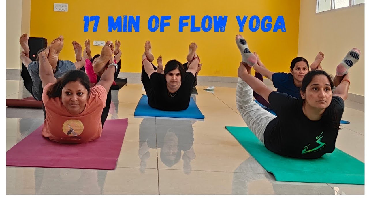 17 Minutes Flow Yoga Youtube