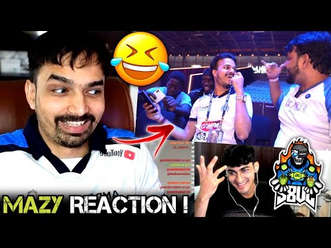 Mazy Crazy Reaction On Goblin Thug & Jonty😂Mazy Respect For Thug🥹Praise Jonty💯Mazy On 🇮🇳 Players😛