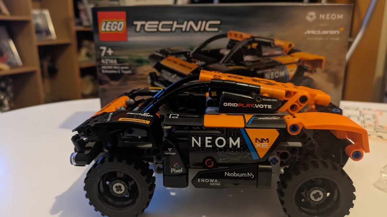 NEOM McLaren Extreme E Team Car Speed Build - YouTube