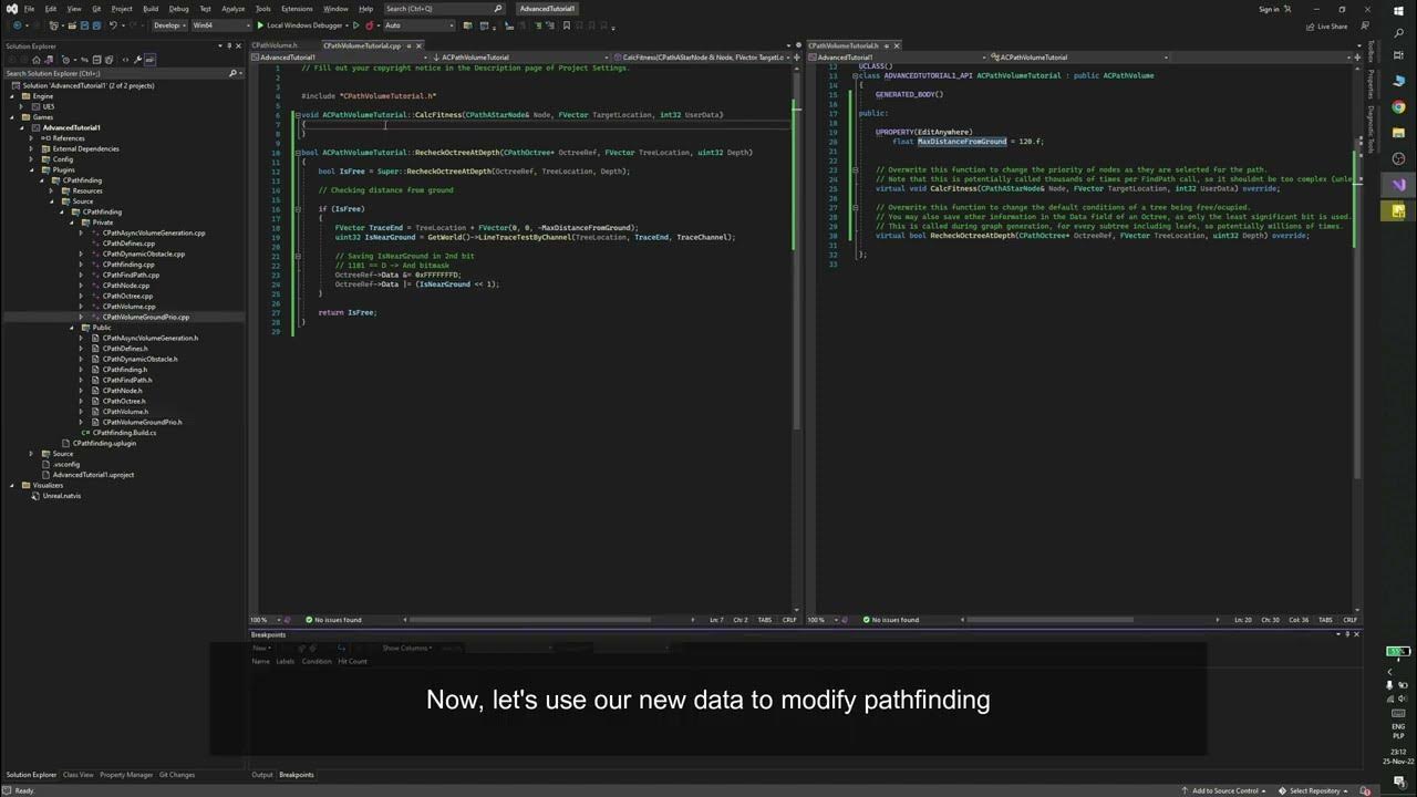 CPathfinding tutorial 02 - 2D grid and extending C++ methods - YouTube