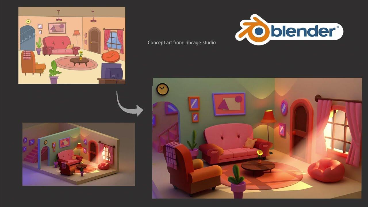 Blender Tutorial - 2D Drawing to 3D Model (Part 1) - YouTube