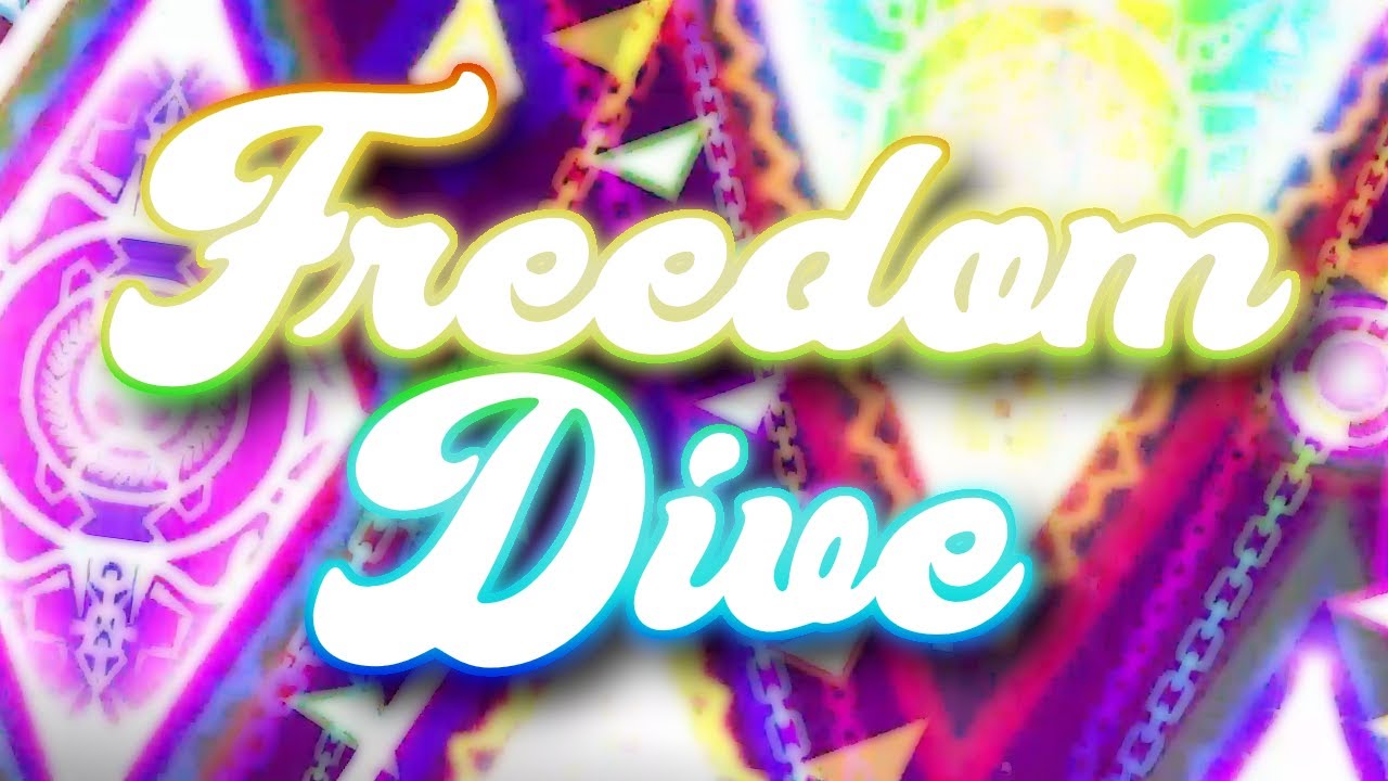 So I Decided to Finish Azuler's Part in Freedom Dive || Geometry Dash ...