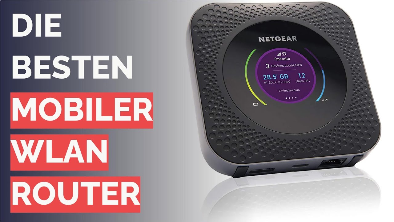 Die 9 besten Mobiler Wlan Router - YouTube