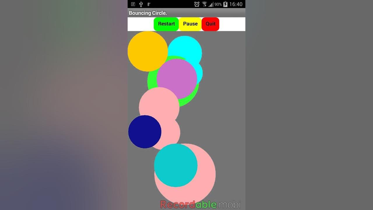 Bouncing Circle - YouTube