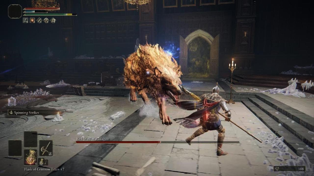 ELDEN RING - Rune Level 1 - Red Wolf of Radagon - YouTube