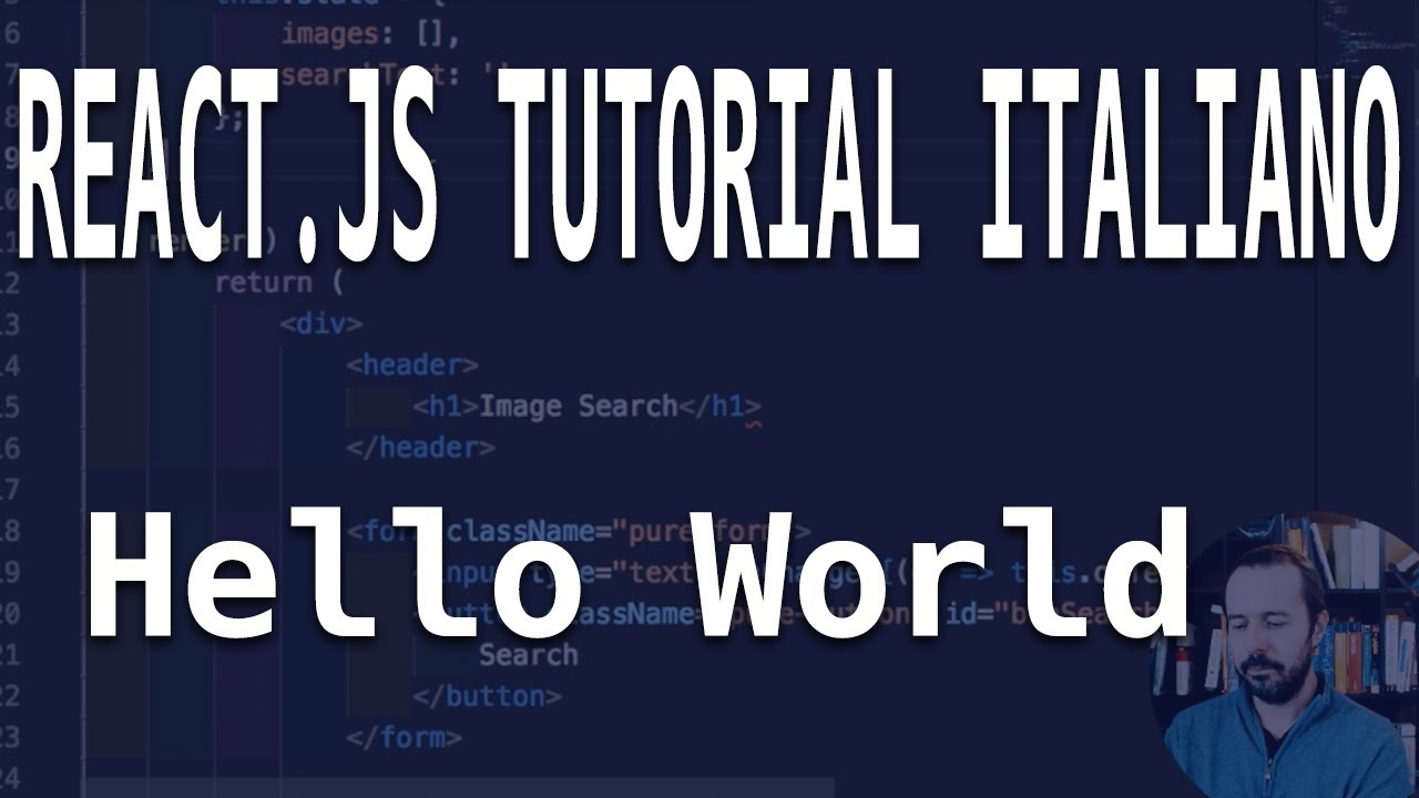 REACT.JS ITALIANO: CREARE UNA SEMPLICE APPLICAZIONE - YouTube