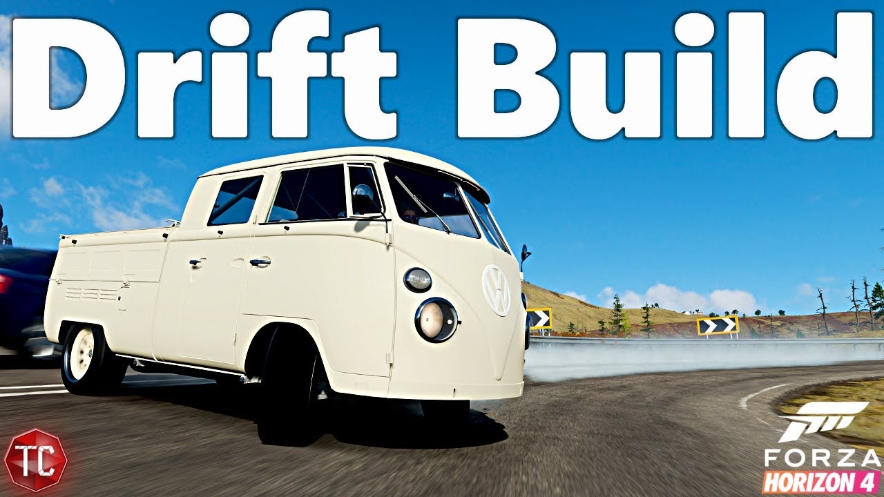 Forza Horizon 4: Volkswagen Double Cab DRIFT BUILD! 900 HP Porsche ...