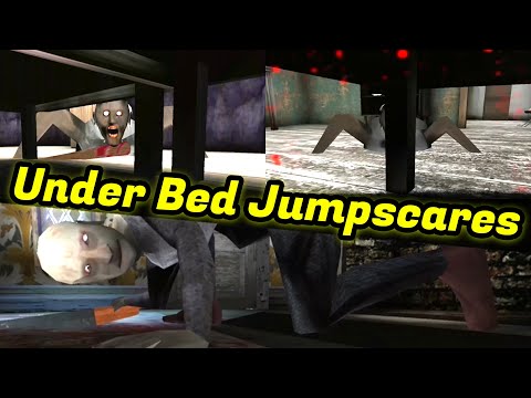 Granny 1 2 3 All Under Bed Jumpscares 😱