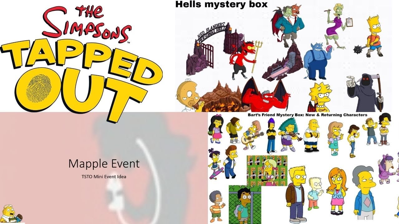 Your Simpsons Tapped Out Ideas - Episode 17 - Mystery Boxes, Mapple ...