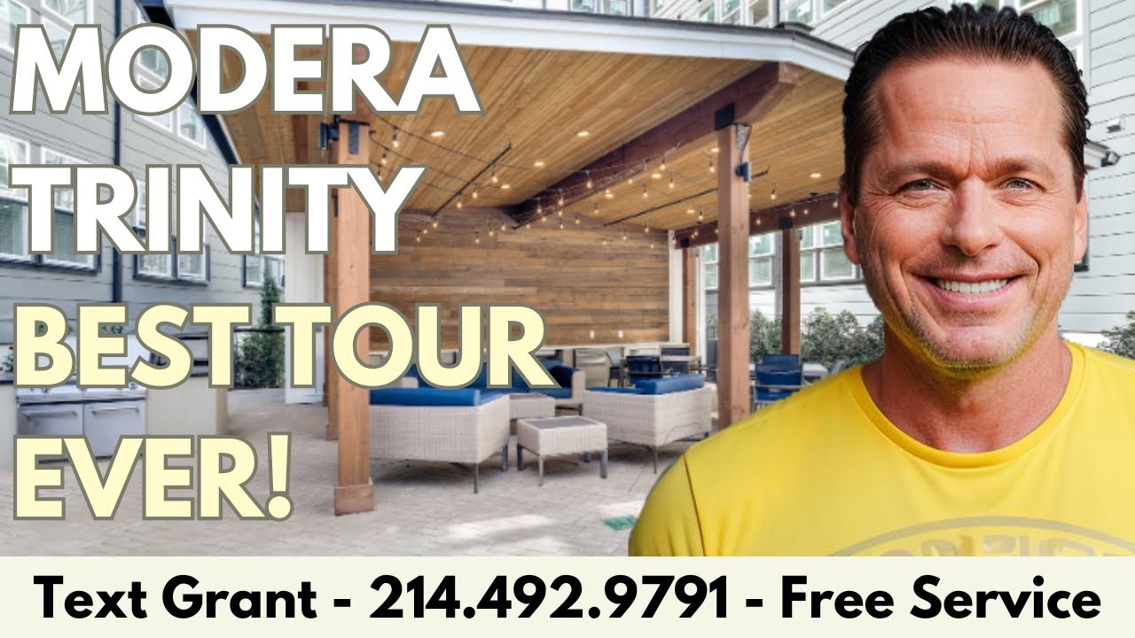 Modern Living and Kitchen Areas Tour | Must-See at Modera Trinity - YouTube