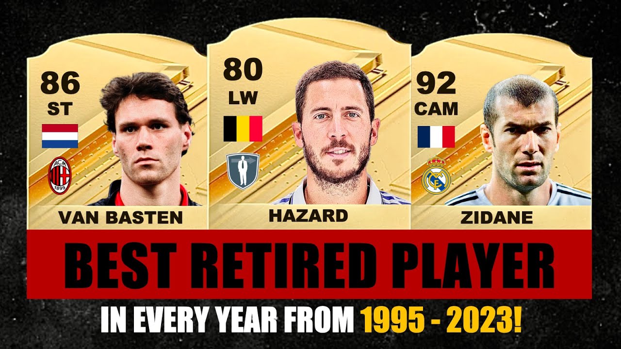 BEST RETIRED PLAYER IN EVERY YEAR FROM 1995 - 2023! 🙌💔 - YouTube