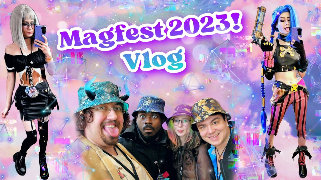 MAGfest 2023 Vlog With Dogwood Gaming! (I Cosplayed as Jinx From Arcane ...